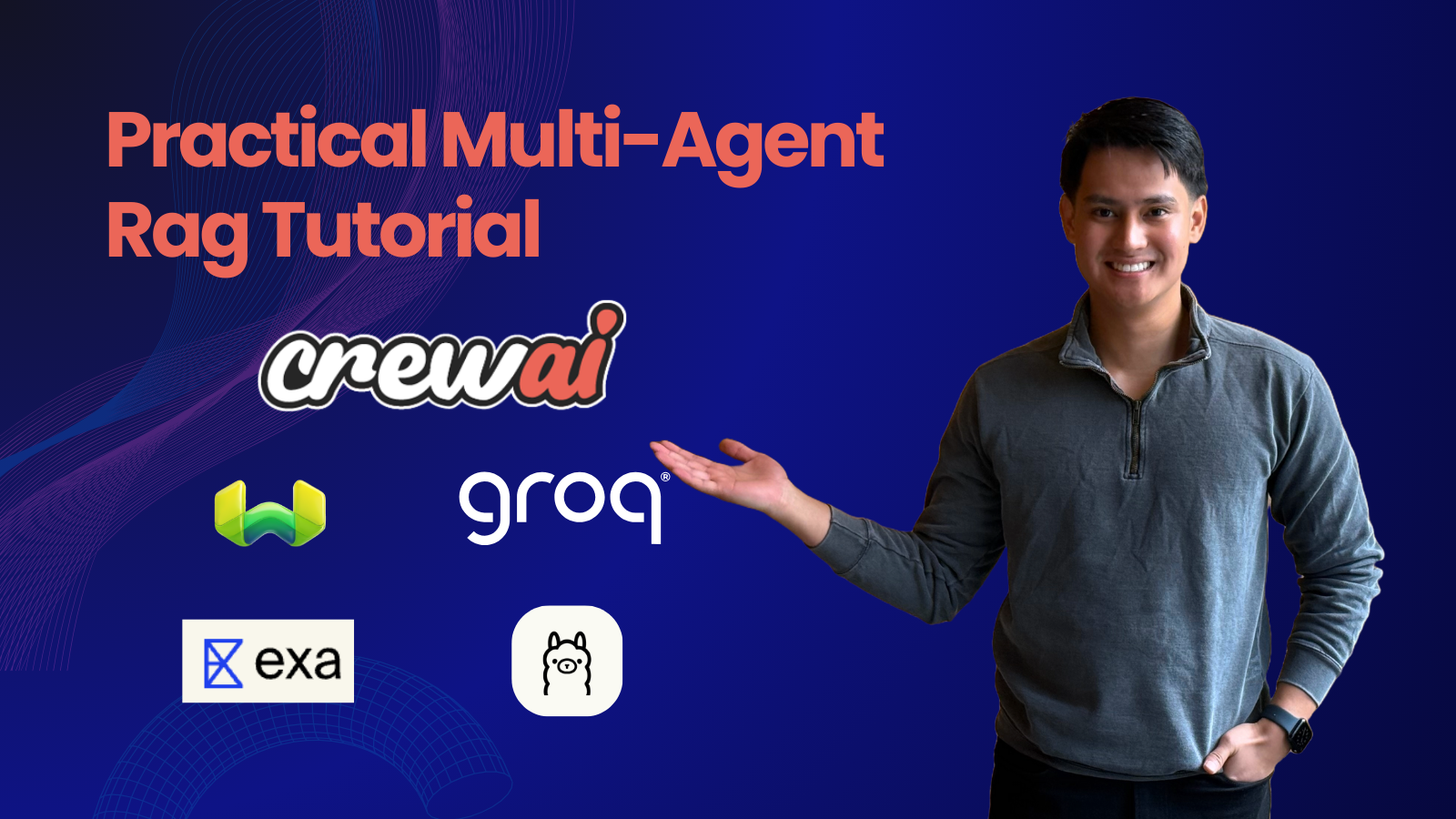 Practical Multi Agent RAG using CrewAI, Weaviate, Groq and ExaTool.